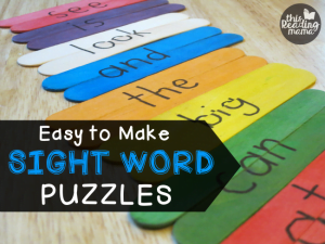 30 Exciting Activities to Teach Sight Words to Kids - Education Corner