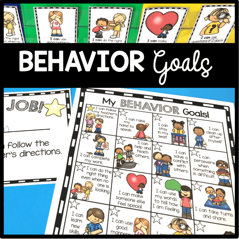 25 Fun and Effective Behavior Chart Ideas for School - Education Corner