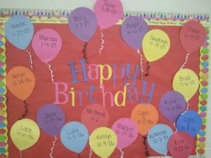 Top 40 Fun Classroom Birthday Bulletin Board Ideas - Education Corner