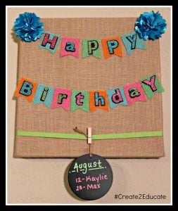 Top 40 Fun Classroom Birthday Bulletin Board Ideas - Education Corner