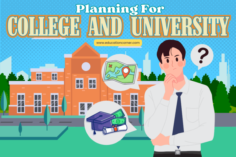 College and University Planning - Education Corner
