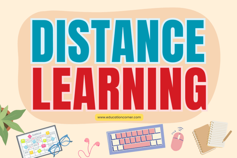 Distance Learning - Education Corner
