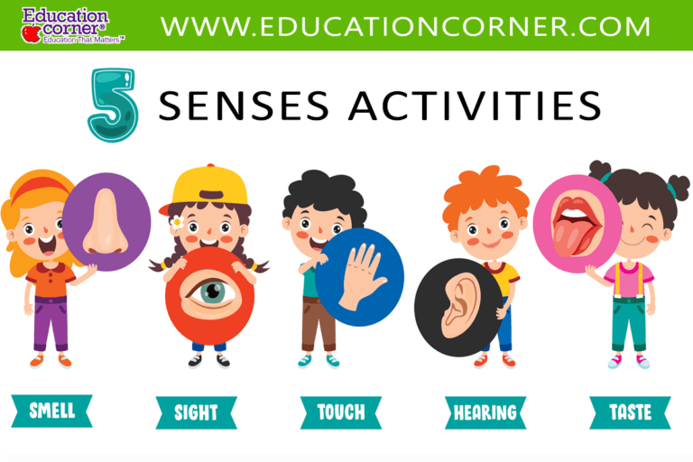 40 Sensory-Rich Five Senses Activities for Kids - Education Corner
