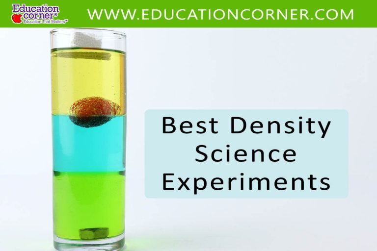 20 Exciting Density Science Experiments to Try - Education Corner