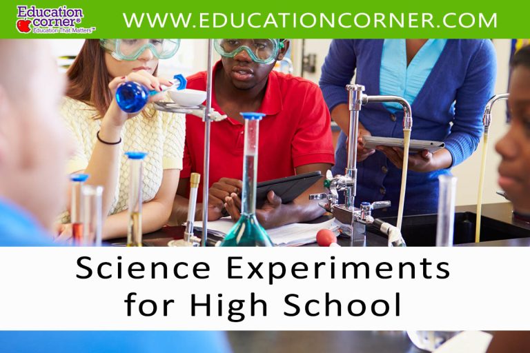30 Best Science Experiments & Projects for High School