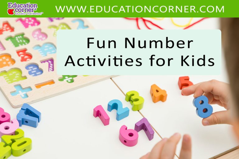 44 Fun Activities to Teach Numbers to Preschoolers and Toddlers ...