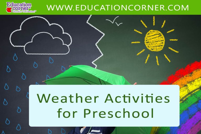 30 Fun Weather Activities for Preschool and Kindergarten - Education Corner