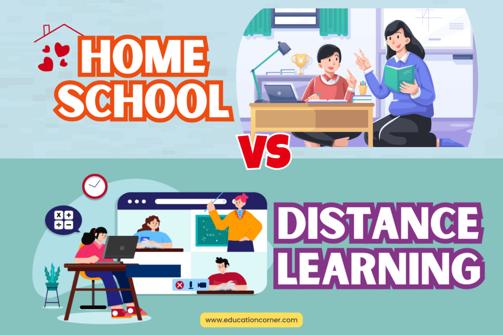 Homeschool vs Distance Learning - Education Corner