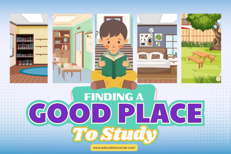 Finding a Good Place to Study - Education Corner