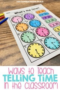35 Fun & Effective Telling Time Activities to Help Kids Master the ...